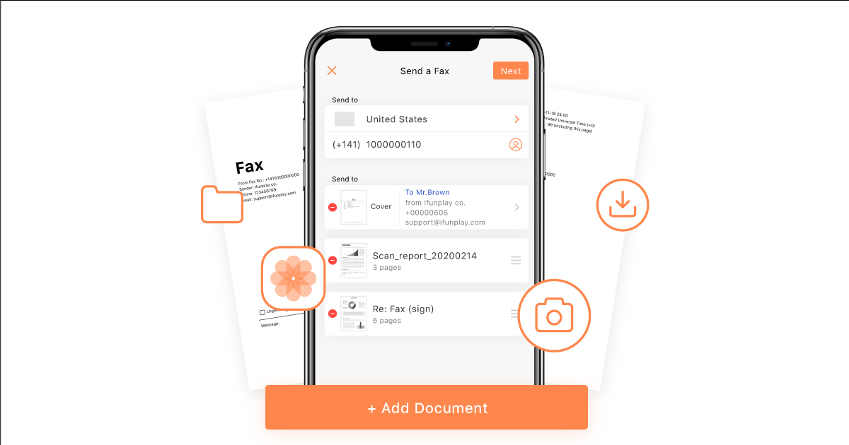 DocFax - Send and Receive Fax from iOS App | Ifunplay